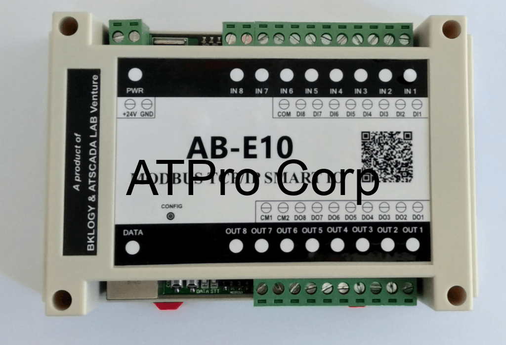 REMOTE IO HỖ TRỢ MODBUS TCP/IP MÃ: AB-E10 giá tốt