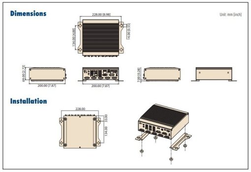 Máy tính công nghiệp advantech aimc-2000 chính hãng giá rẻ