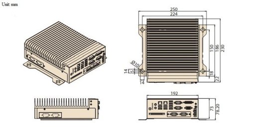 Máy tính công nghiệp Advantech giá rẻ - MIC-7500