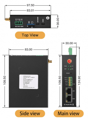 Bộ chuyển đổi Modbus BL101 chính hãng giá rẻ