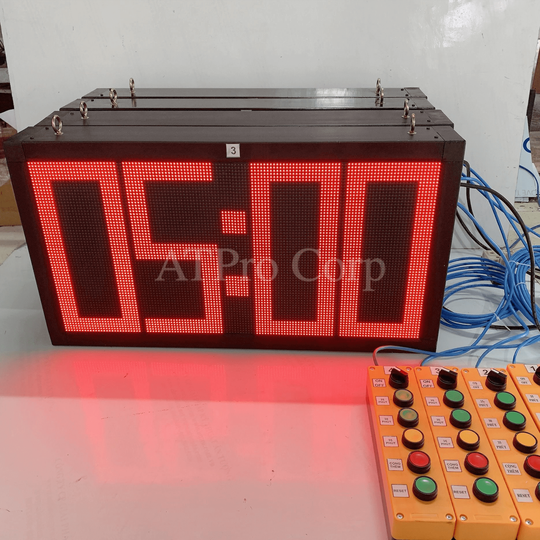 Đồng hồ đếm ngược LED - quản lý tiến độ làm việc ATPro