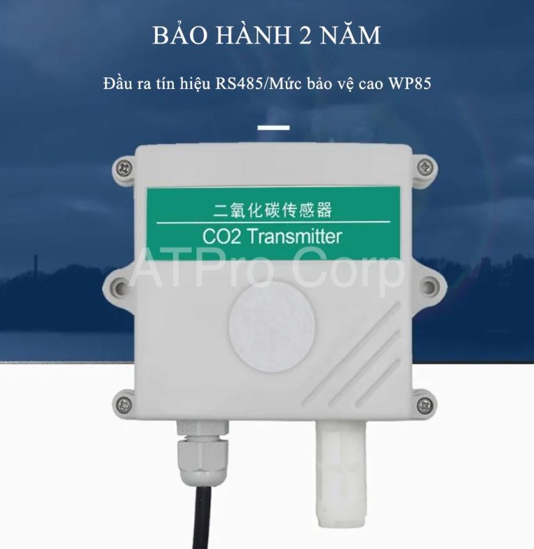 Cảm biến khí CO2 4-20mA chính hãng giá rẻ uy tín