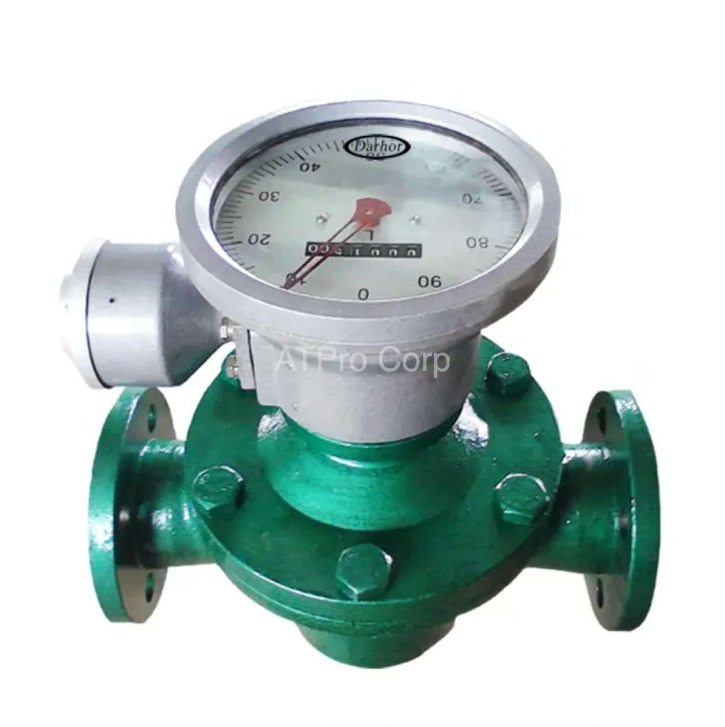 ĐỒNG HỒ ĐO LƯU LƯỢNG DẦU BÁNH RĂNG HÌNH BẦU DỤC DH900 4-20mA chính hãng