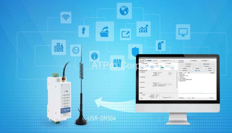 MODEM di động công nghiệp RS485 USR-DR504-G giá rẻ