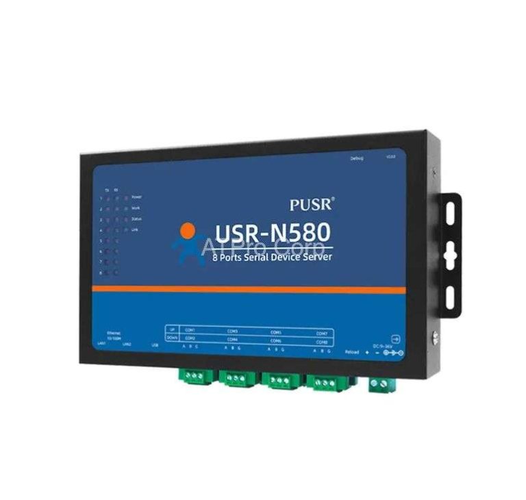 Bộ chuyển đổi 8 cổng RS485 sang Ethernet - USR-N580 giá rẻ