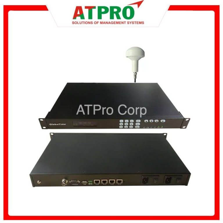 Thiết bị đồng bộ thời gian GPS NTP, Cổng Ethernet 1/2/4 giá rẻ