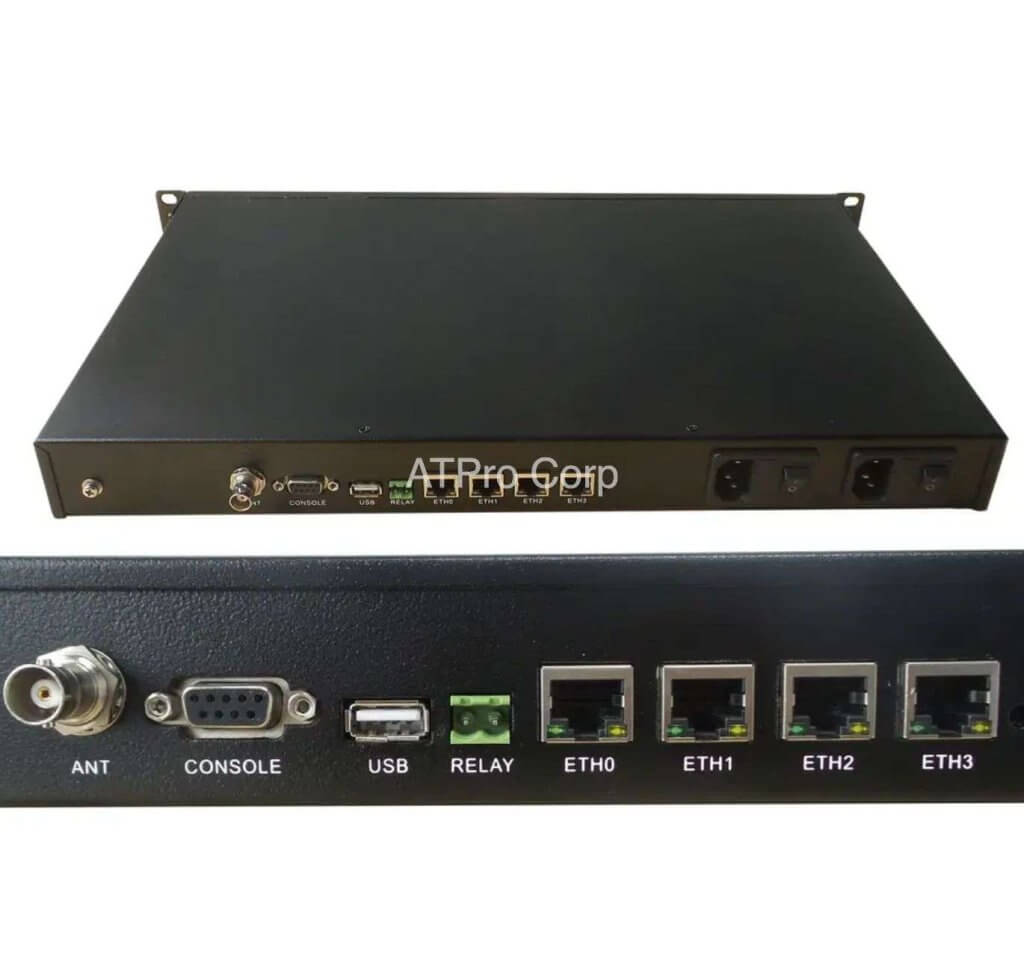 Thiết bị đồng bộ thời gian GPS NTP, Cổng Ethernet 1/2/4 giá rẻ