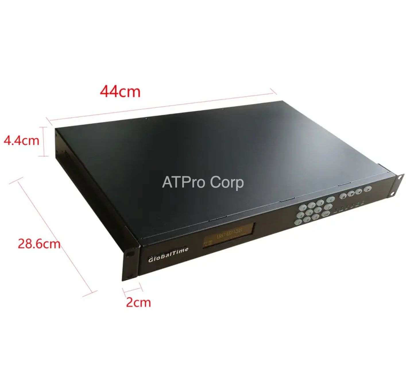 Thiết bị đồng bộ thời gian GPS NTP, Cổng Ethernet 1/2/4 giá rẻ