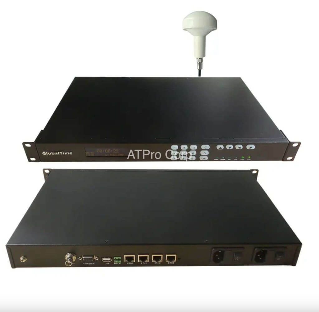 Thiết bị đồng bộ thời gian GPS NTP, Cổng Ethernet 1/2/4 giá rẻ