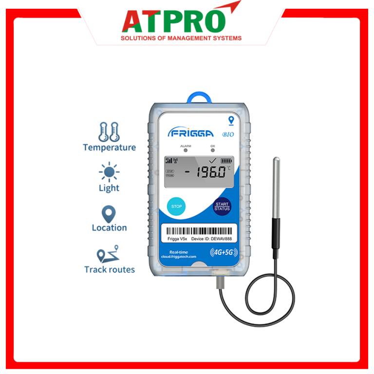 Máy theo dõi nhiệt độ kép thời gian thực V5J (5G-60) giá rẻ