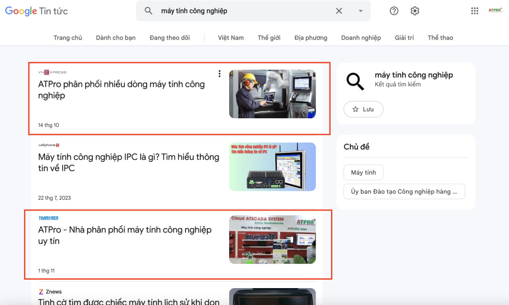 Google news là gì? Làm sao để website xuất hiện Google news?